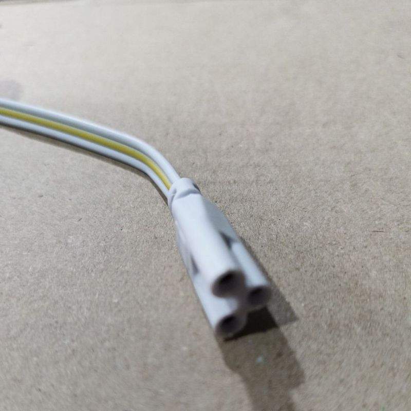 Jual Socket Lampu Neon Led T5 .T4.T8 / Colokan Kabel Power Led Tube ...