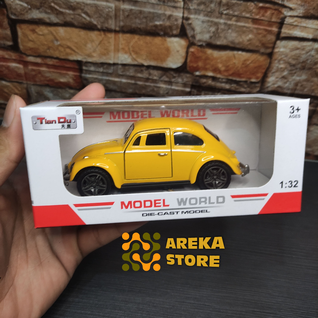 Jual Diecast Mobil Volkswagen Beetle VW Kodok Miniatur Mobil Mainan VW ...