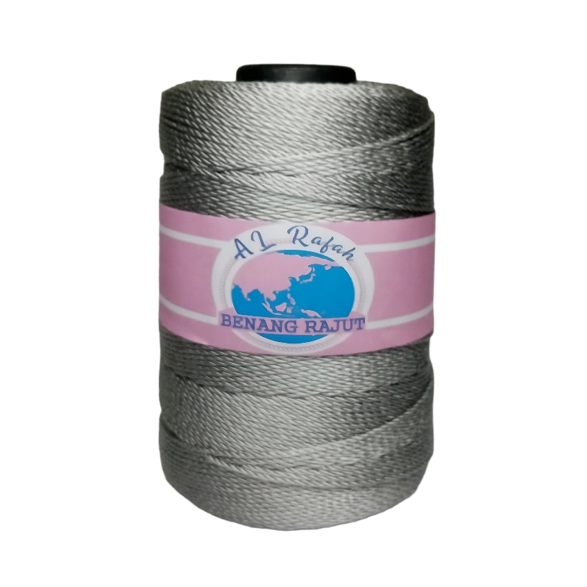 Jual BENANG RAJUT POLY KILAP SILVER 200GRAM | Shopee Indonesia