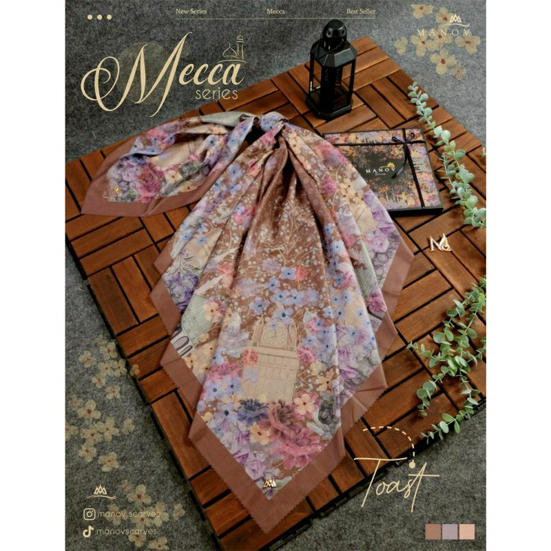 Jual jilbab manov mecca series | Shopee Indonesia