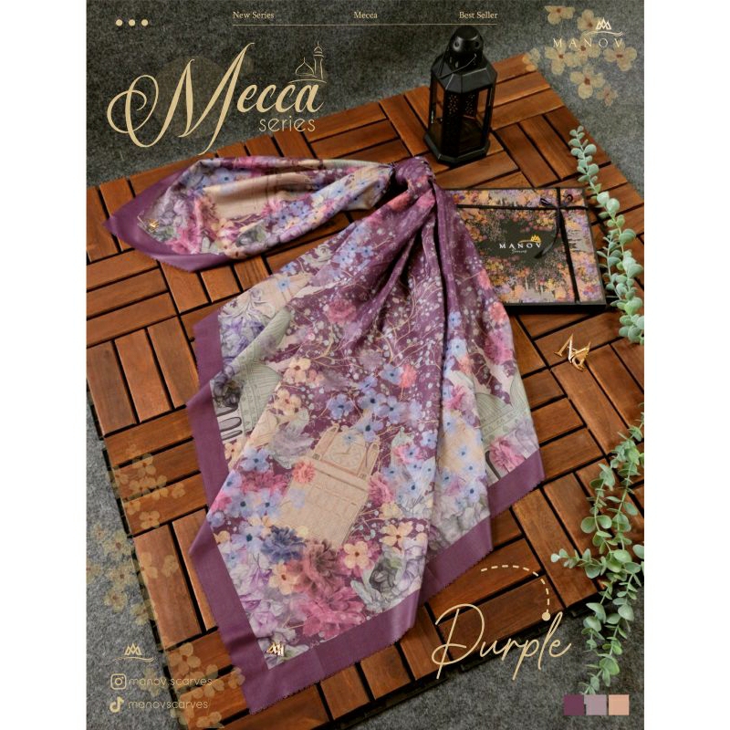 Jual jilbab manov mecca series | Shopee Indonesia