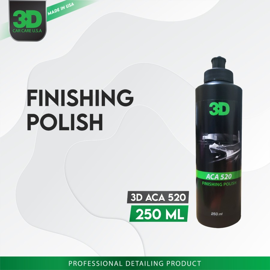 Jual Finishing Polish - 3D ACA 520 250ml | Shopee Indonesia
