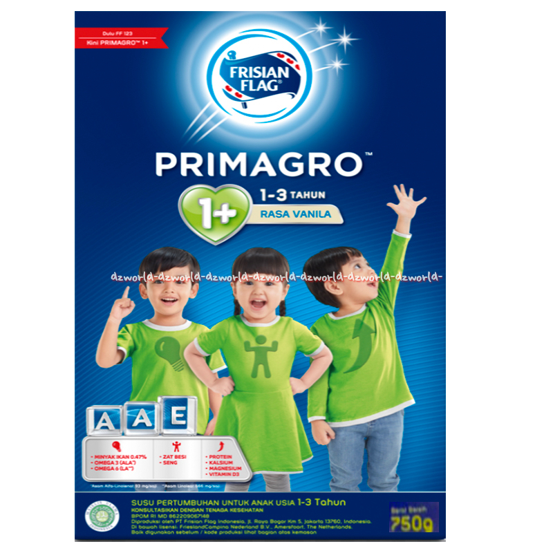 Jual Frisian Flag Primago 1 Plus Rasa Madu 750gr Susu Formula Anak Usia ...