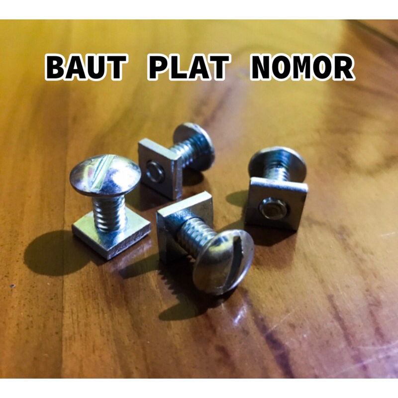 Jual MUR// BAUT PLAT NOMOR MOTOR UNIVERSAL | Shopee Indonesia