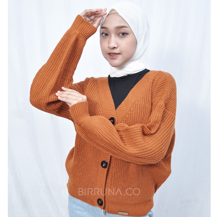 Jual BIRRUNA.CO-Aira Cardigan Rajut Premium | Shopee Indonesia
