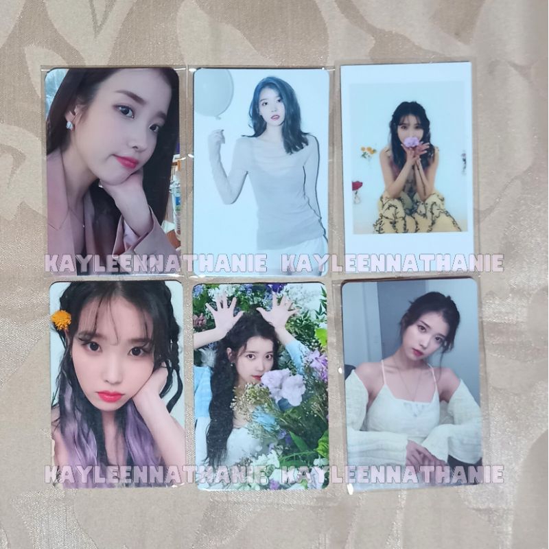 Jual Iu Lee Jieun Ji eun Photocard Polaroid Concert The Golden Hour ...