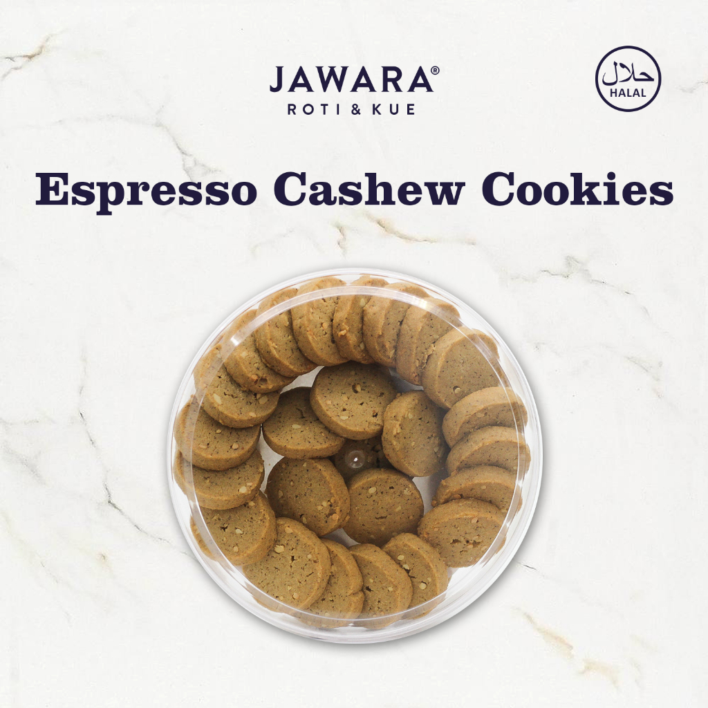 Jual Espresso Cashew Cookies 200gr - Hampers Kue Kering Parcel Halal ...