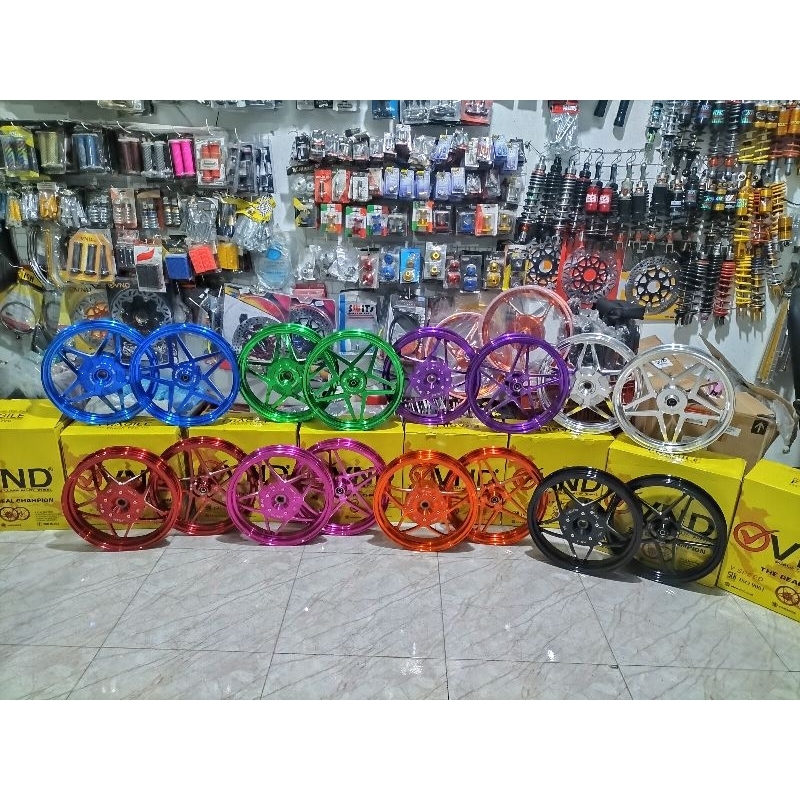 Jual velg VND VSPEED BINTANG GEN 2/V2 Dan GEN 1/V1 VARIO 125/150 OLD ...