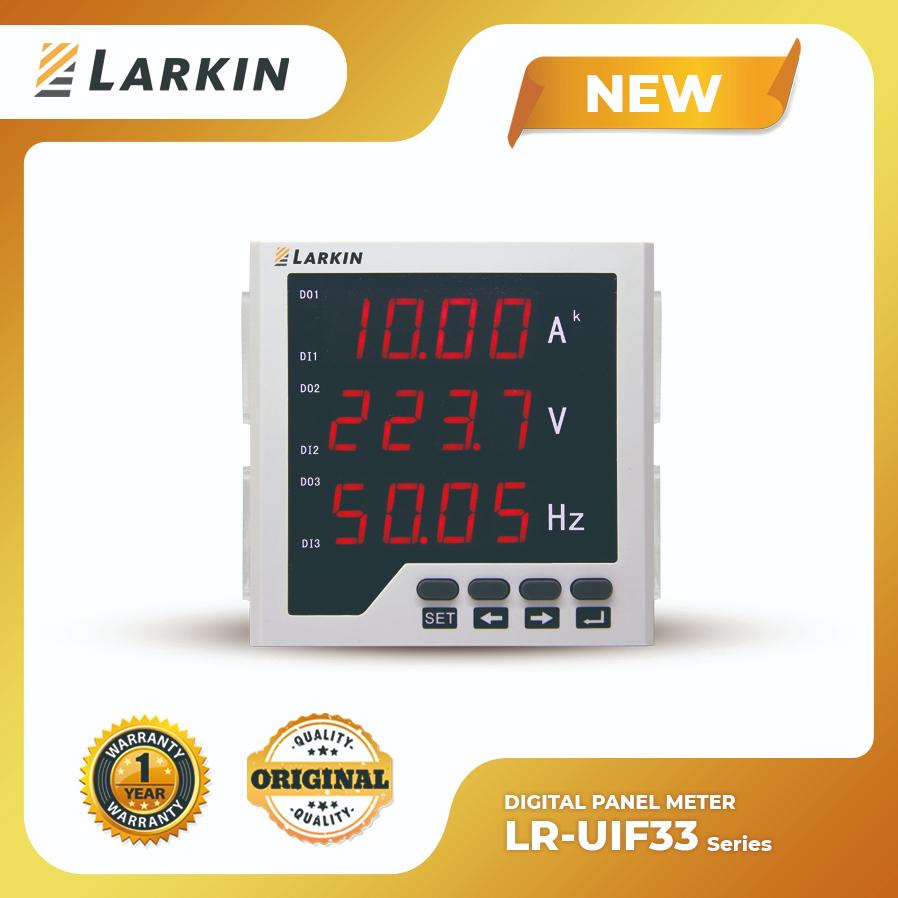 Jual Digital Panel Meter A/V/HZ Single Phase Larkin LR-UIF33 | Shopee Indonesia