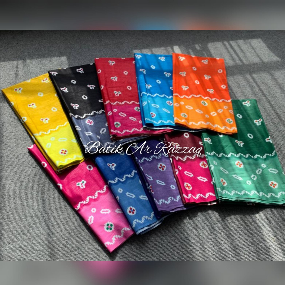 Jual Kain batik printing motif jumputan kain batik modern kain batik ...