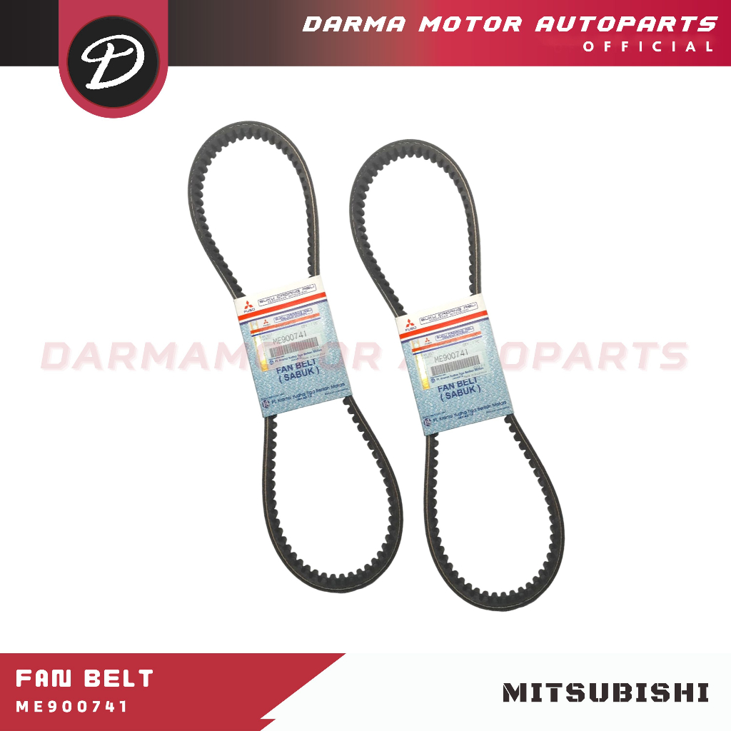 Jual Tali Kipas Van Fan Belt Fuso PS190 PS220 FM517 ME900741 Asli Mitsubishi | Shopee Indonesia