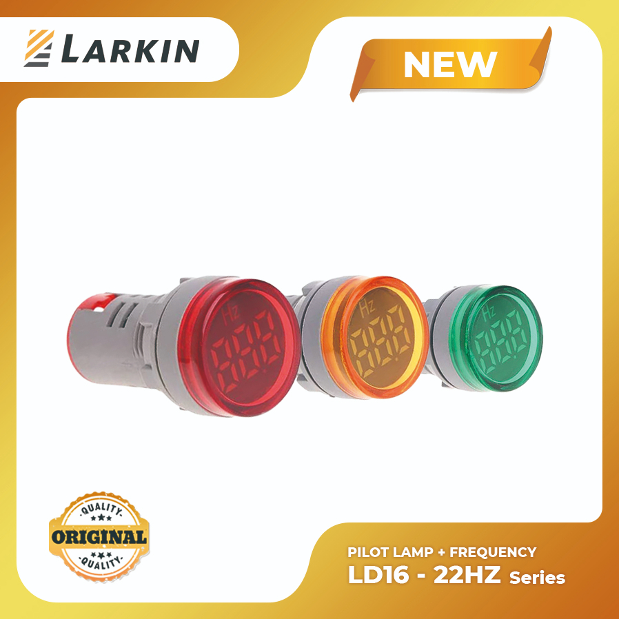 Jual LED Pilot Lamp With Frequency / HZ Meter Indicator Larkin LD16-22HZ | Shopee Indonesia