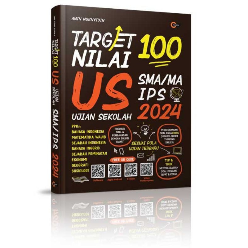 Jual TARGET NILAI 100 UJIAN SEKOLAH SMA IPA 2024 UJIAN SEKOLAH SMA IPS 2024 TARGET NILAI 100 ...