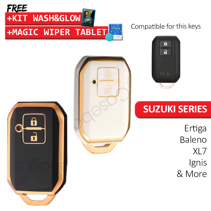Jual Suzuki Baleno 2022 2023 2024 - Luxury TPU Case Kunci Mobil Key ...
