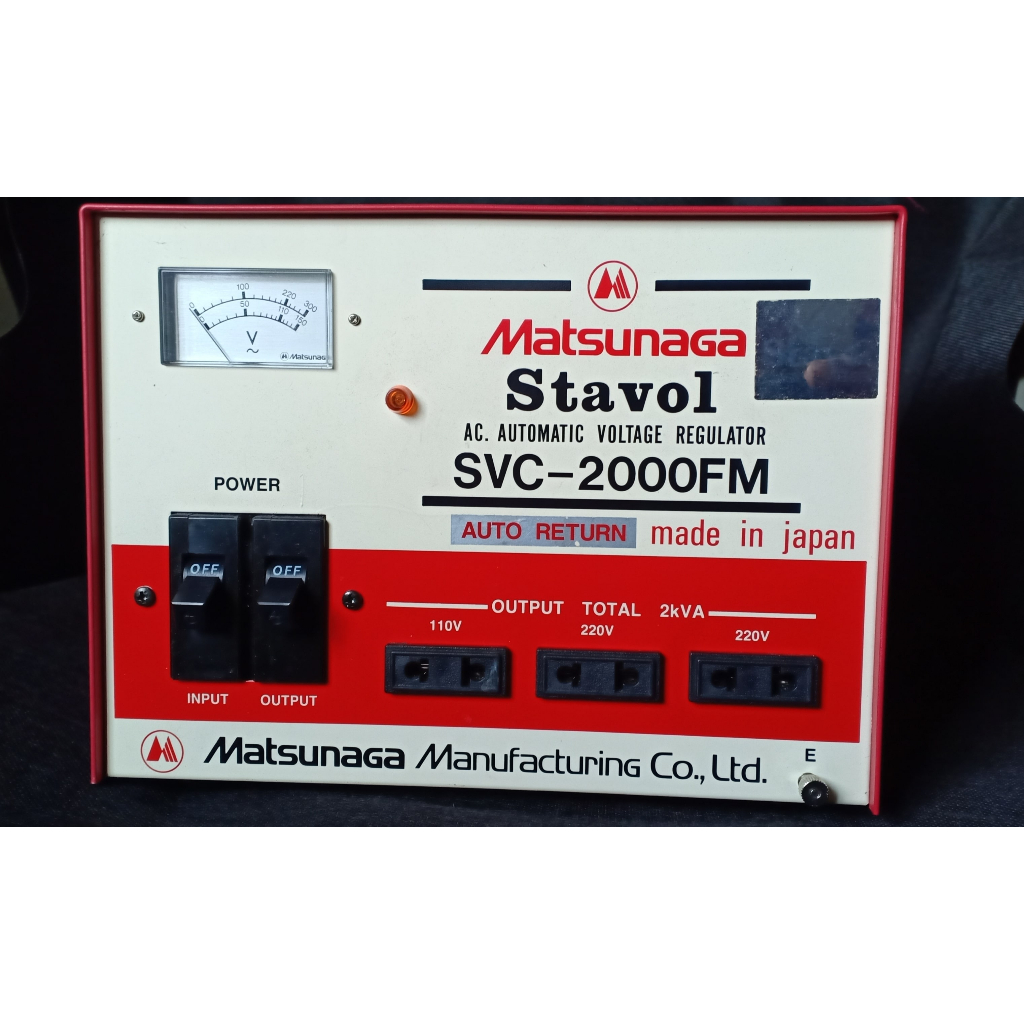 Jual STAVOL MATSUNAGA ORIGINAL JAPAN 2000 WATT | Shopee Indonesia