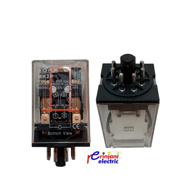 Jual FORT Relay MK2P - 220/240VAC/ FORT RELAY MK2P 24V DC | Shopee ...