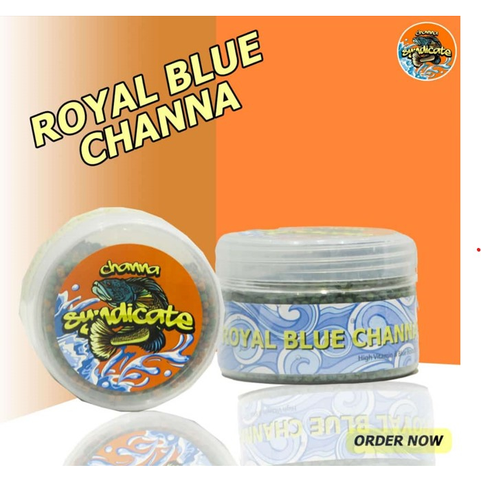 Jual PELLET IKAN CHANNA ROYAL BLUE CHANNA SYNDICATE | Shopee Indonesia