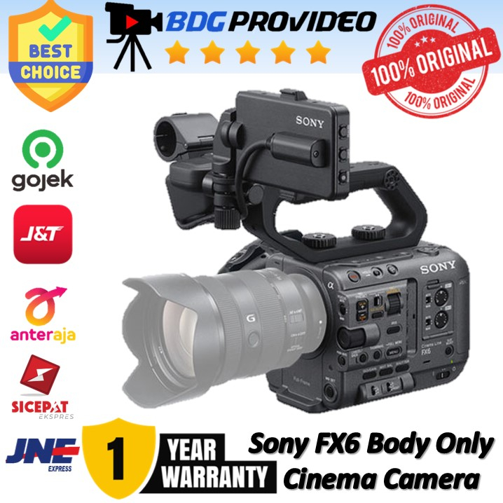 Jual Sony FX6 Full-Frame Cinema Camera - Body Only | Shopee Indonesia
