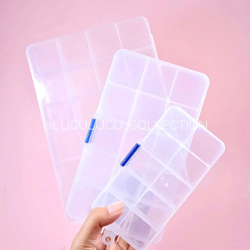 Jual Box Sekat / Box Kotak Plastik 10 15 24 Sekat Tempat Penyimpanan ...