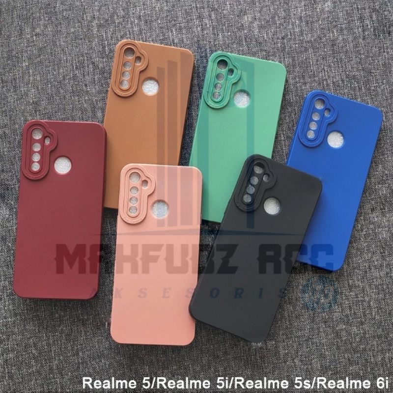 Jual SOFTCASE MACARON REALME 5/5i/5 PRO CASE TPU CANDY PRO CAMERA | Shopee Indonesia