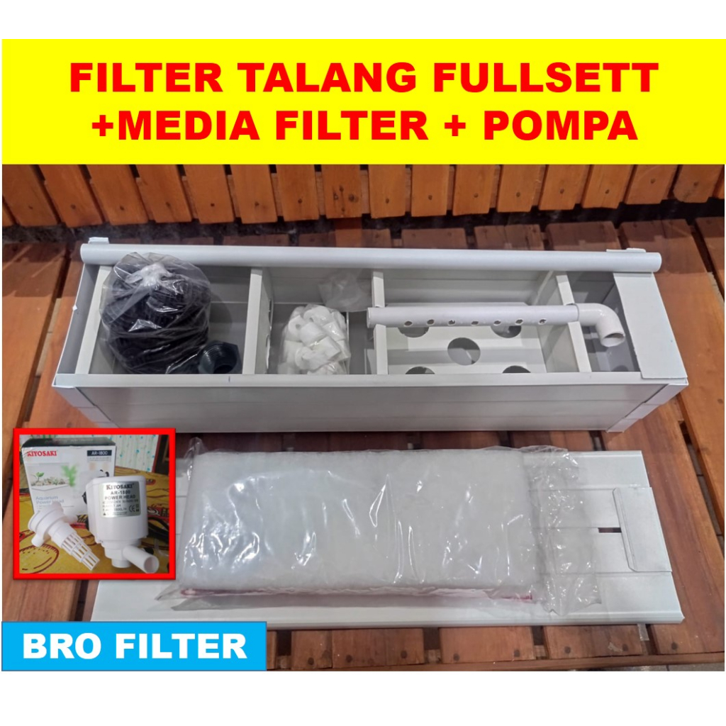 Jual TOP FILTER TALANG/FILTER AKUARIUM 40CM | Shopee Indonesia