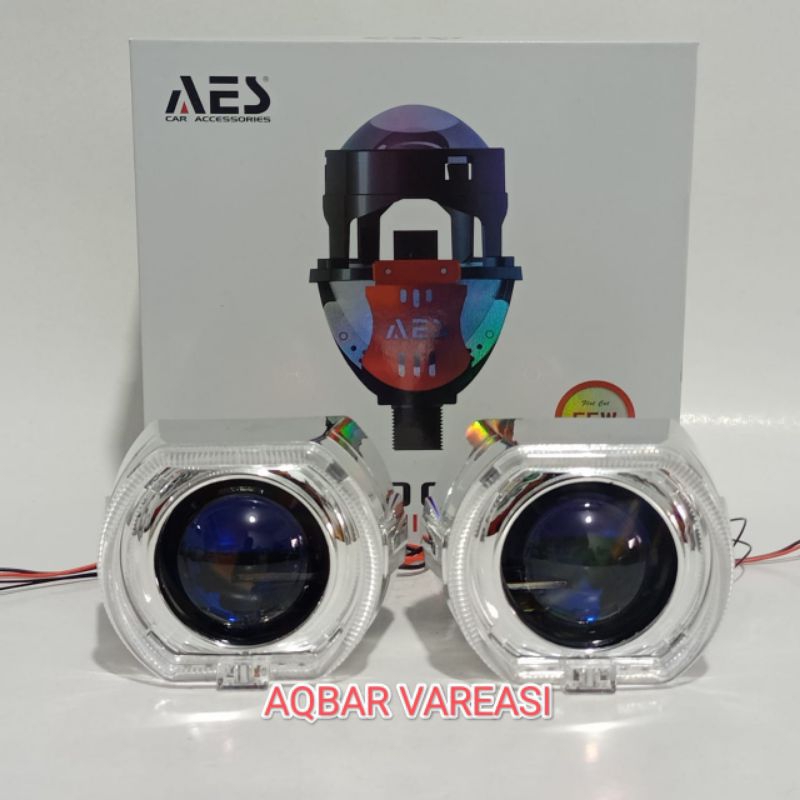Jual PROJECTOR AES TURBO SE 3 warna 2.5 inc | Shopee Indonesia