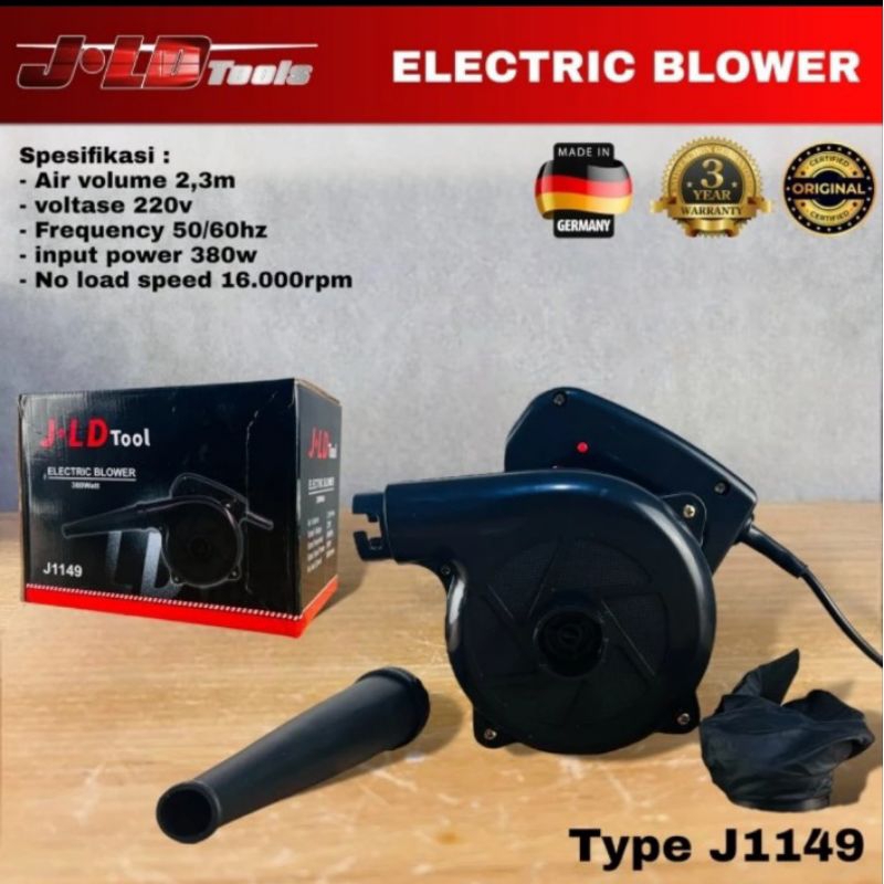 Jual blower tangan listrik JLD J1149 hand blower komputer tiup hisap ...