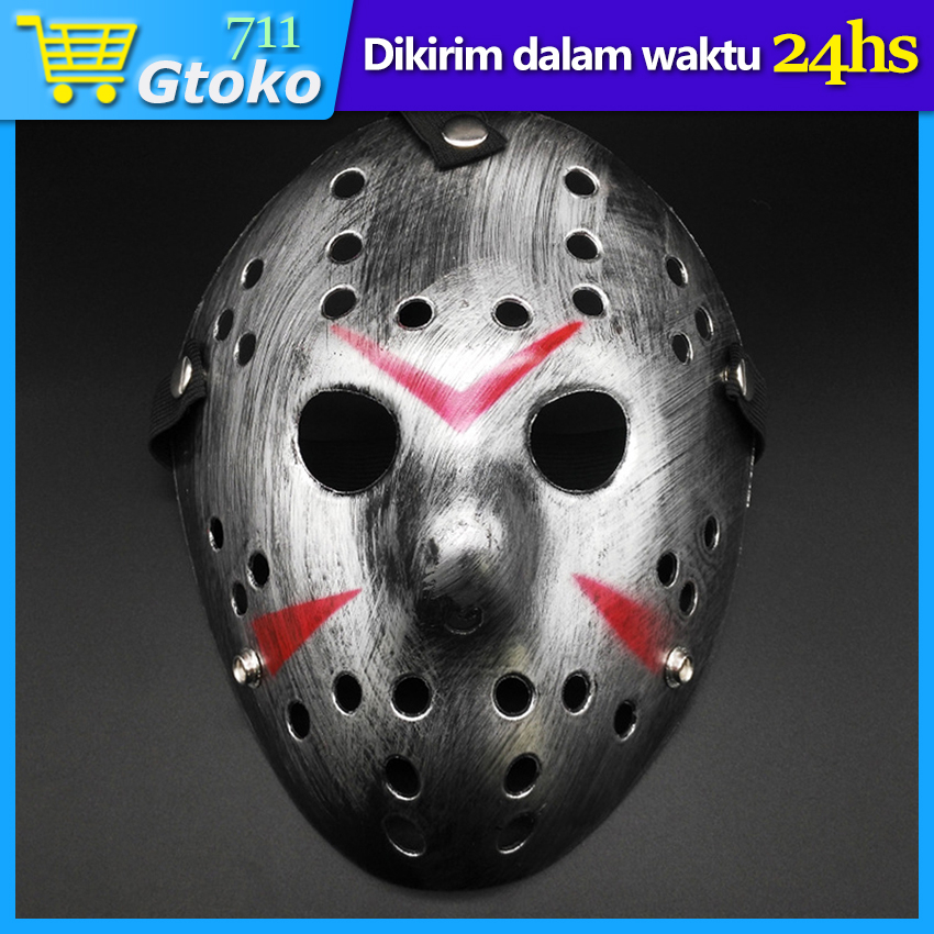 Jual Topeng Jason Friday The 13th Mask Killer Topeng Cosplay Halloween ...