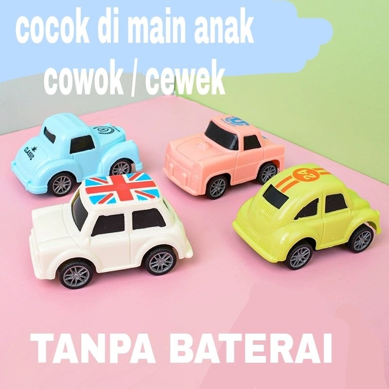 Jual Mainan PullBack Car Classic Mainan Tanpa Baterai Mainan Murah ...