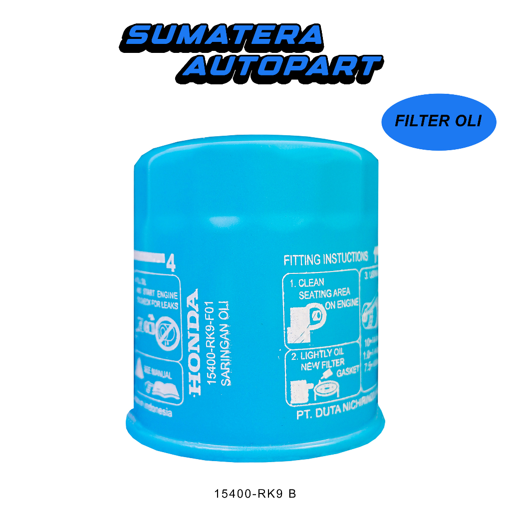 Jual Filter Oli Saringan Oli Mobil Honda Jazz City Mobilio Hrv Brv Cr-V ...