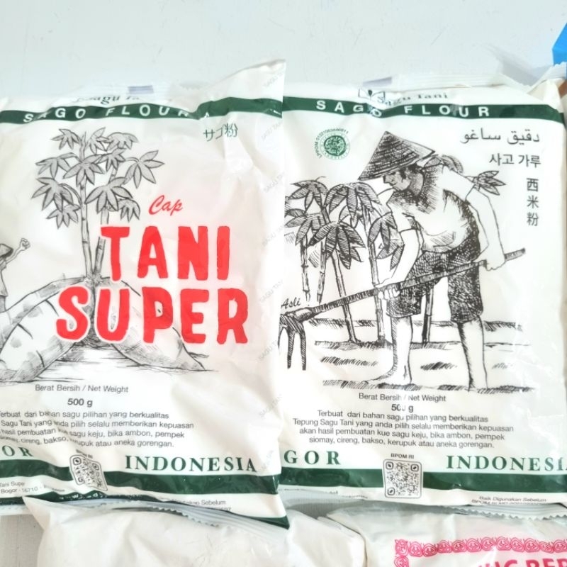 Jual tepung sagu tani SUPER tapioka cap Pak Tani sagoo flour | Shopee ...