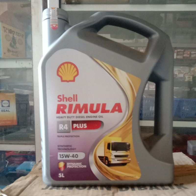 Jual SHELL RIMULA R4 ORIGINAL 5LITER | Shopee Indonesia