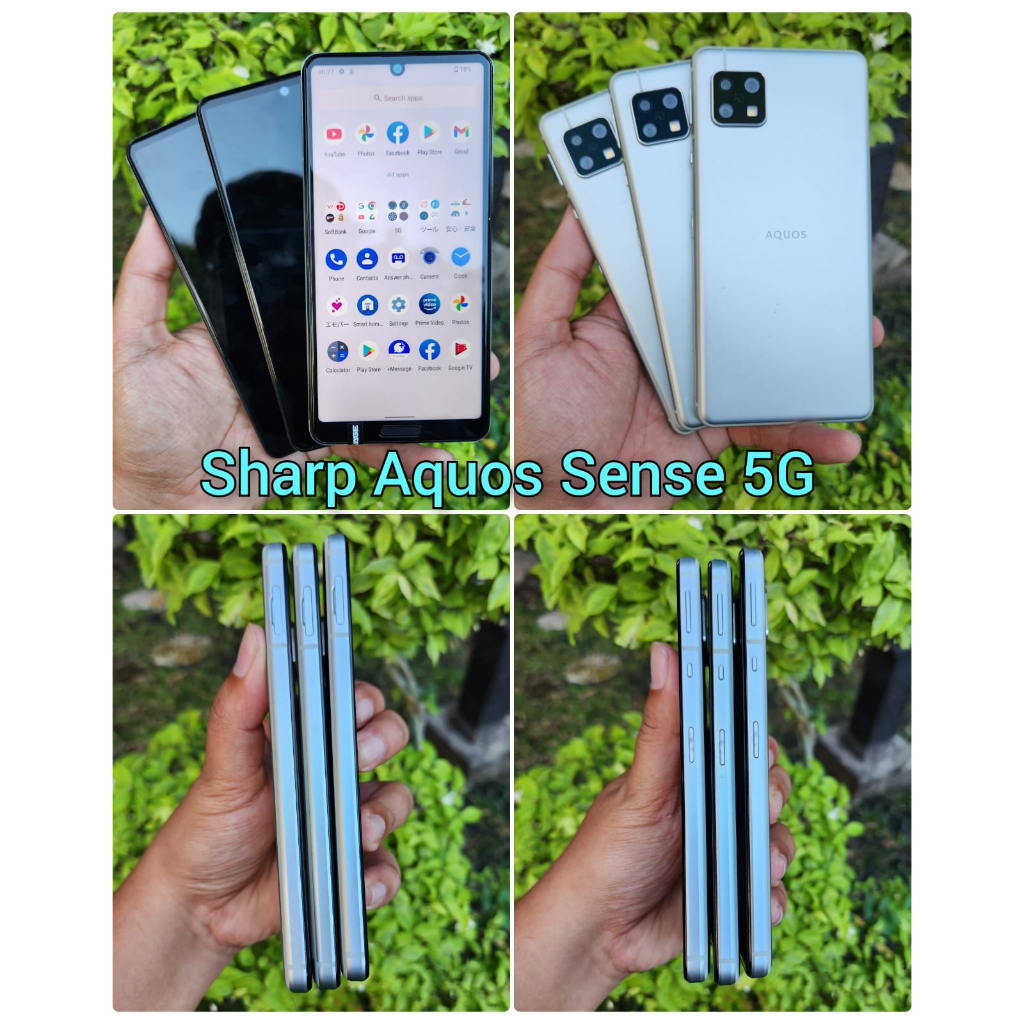 Jual IMEI AMAN 5G Sharp Aquos Sense 5G Original Japan Bahasa Indonesia Garansi Mulus LIKE NEW ...