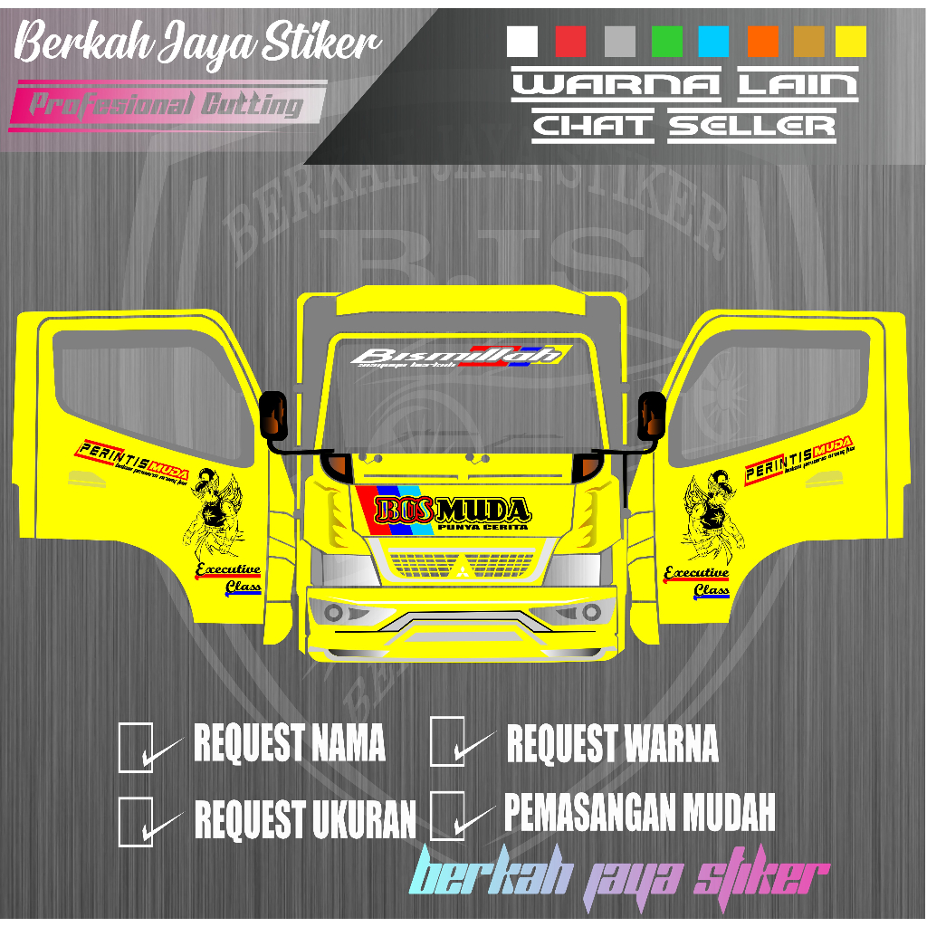 Jual Cutting Stiker Depan Truk Stiker Pintu Samping Truk Stiker Kaca ... Jual Cutting Stiker Depan Truk Stiker Pintu Samping Truk Stiker Kaca ...