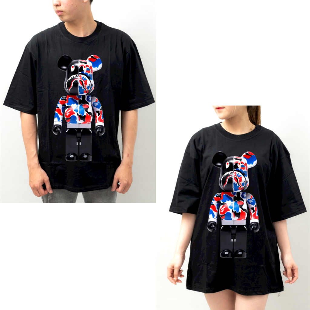 Jual VAHELLO Oversize BAPE COLORS Cotton Combed 20s ( Bahan Premium ...