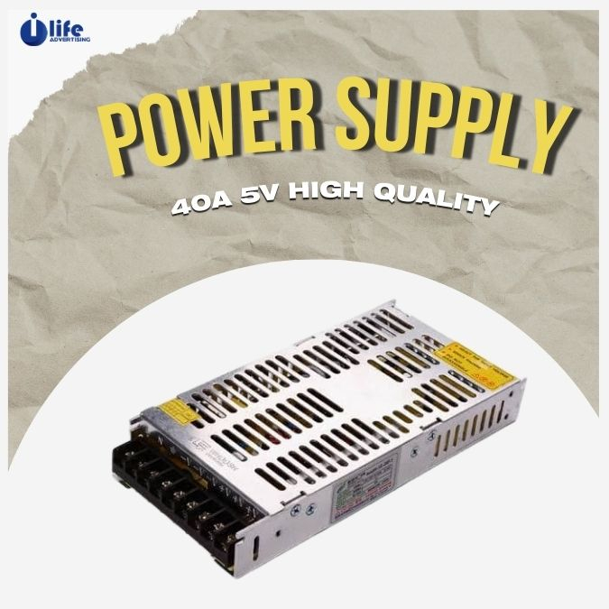 Jual Power supply / PSU Slim 40A 5V high quality runningtext videotron ...