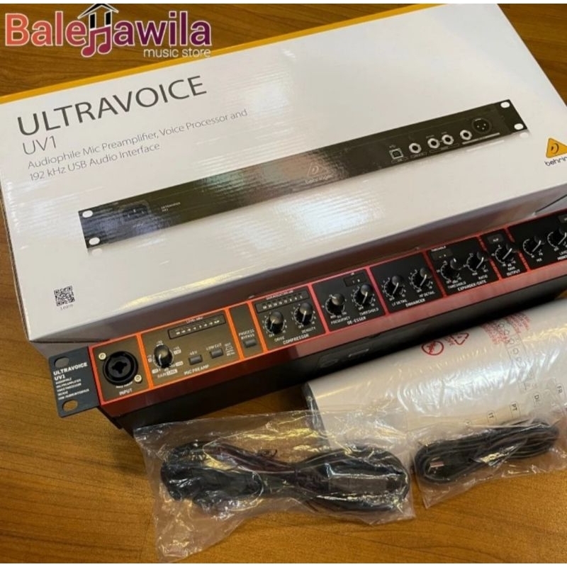 Jual Behringer UltraVoice UV1 UV 1 Audiophile Mic Amplifier Audio ...