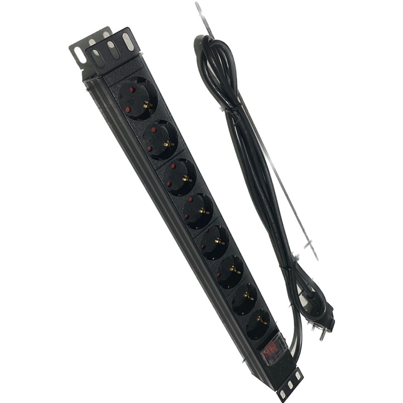 Jual PDU Power Distributing Unit 8 Socket 16A Server Rack | Shopee ...