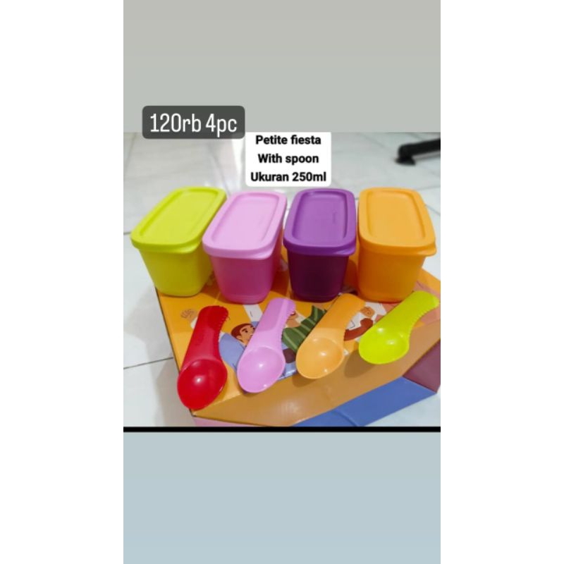 Jual petite fiesta tupperware | Shopee Indonesia