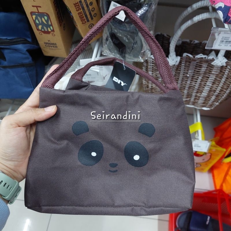 Jual Tas Bekal Lunchbag Tempat Makan Alumunium Tahan Panas Dingin Motif ...