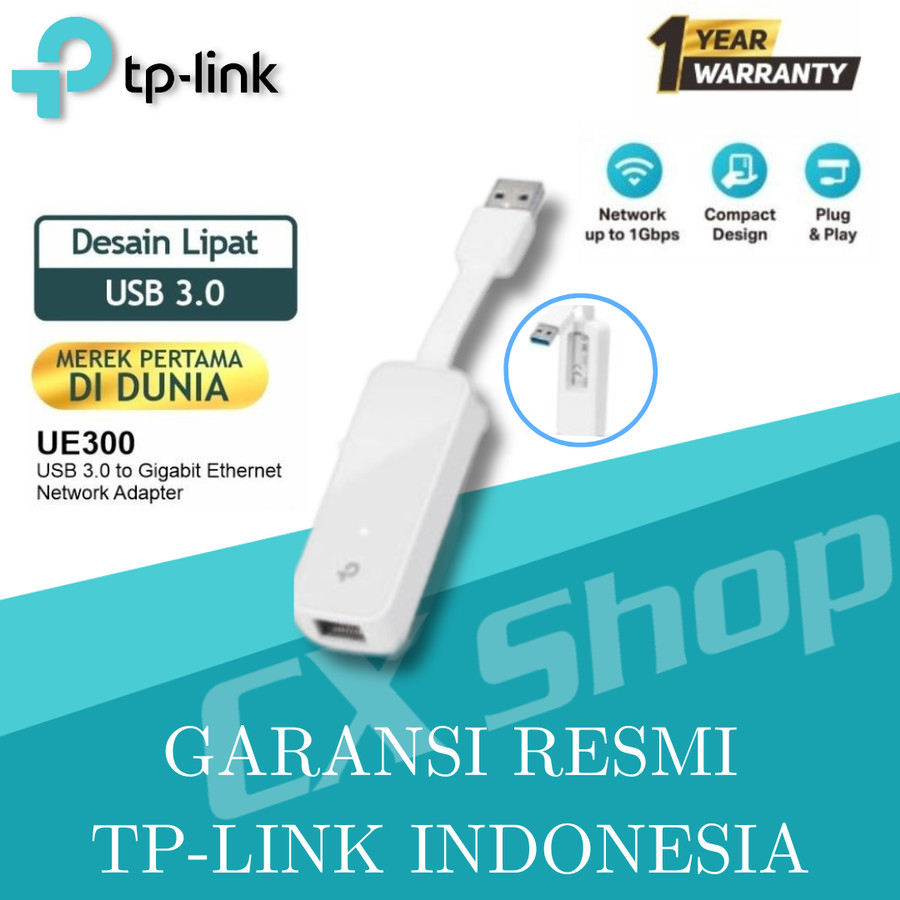 Jual Tp-link UE300 USB 3.0 Gigabit Ethernet Network Adapter | Shopee Indonesia