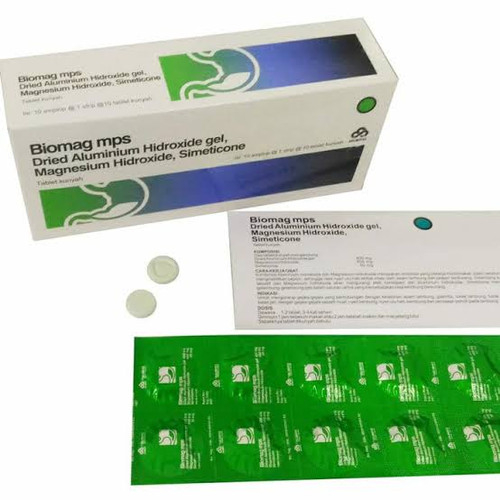 Jual Biomag Mps 10 Tablet 1 Strip / Untuk Maag | Shopee Indonesia