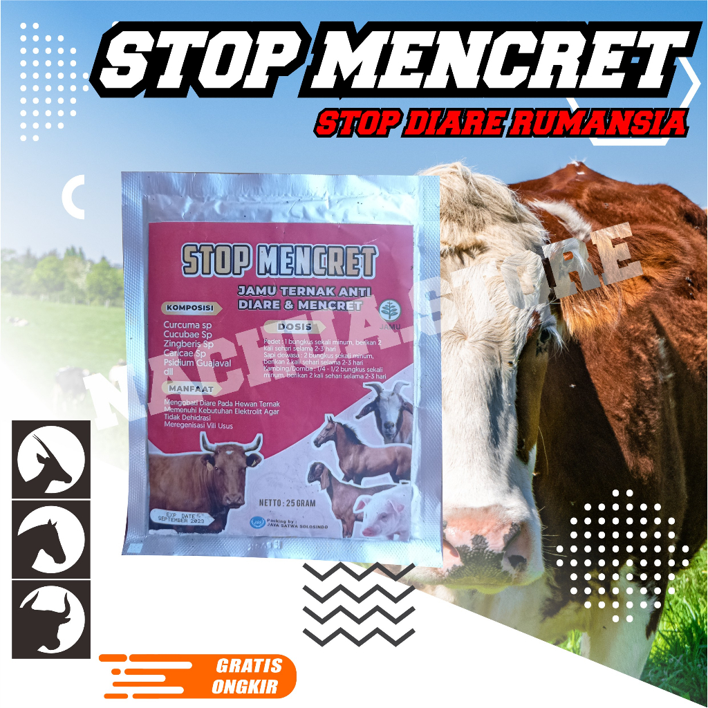 Jual Stop Mencret Anti Diare Ternak | Shopee Indonesia