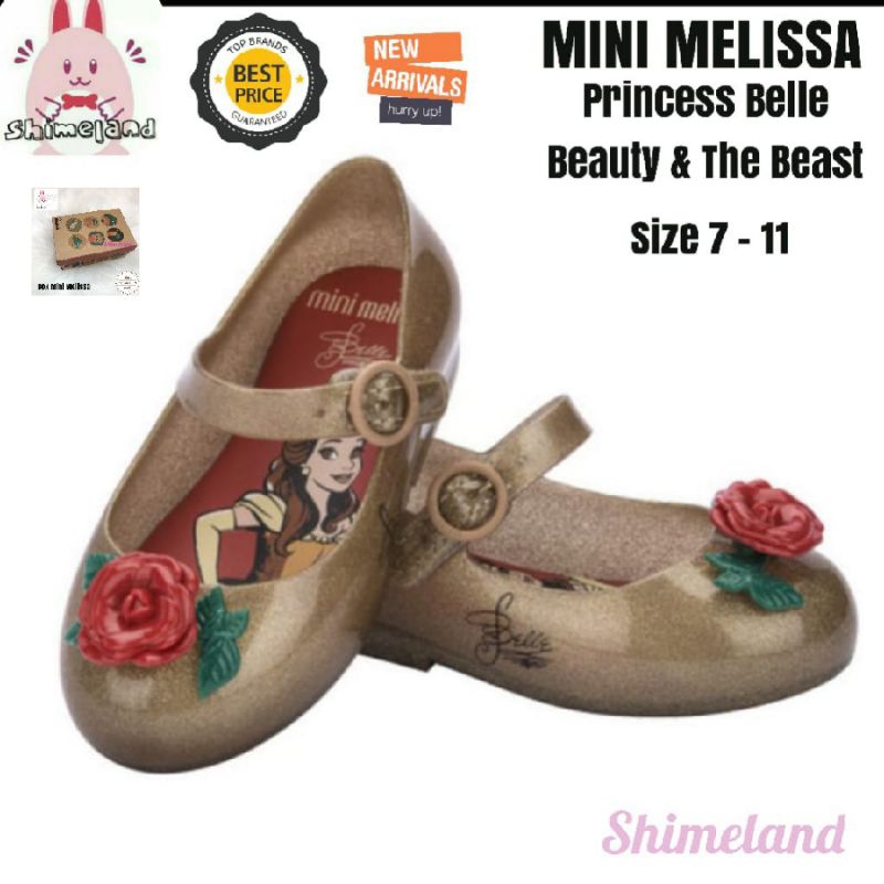 Jual Sepatu Anak Perempuan Princess Belle Beauty And The Beast Melissa ...