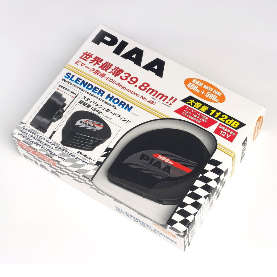Jual Klakson Mobil PIAA Slender Stereo 112 dB JDM Style ORIGINAL Made in JAPAN | Shopee Indonesia