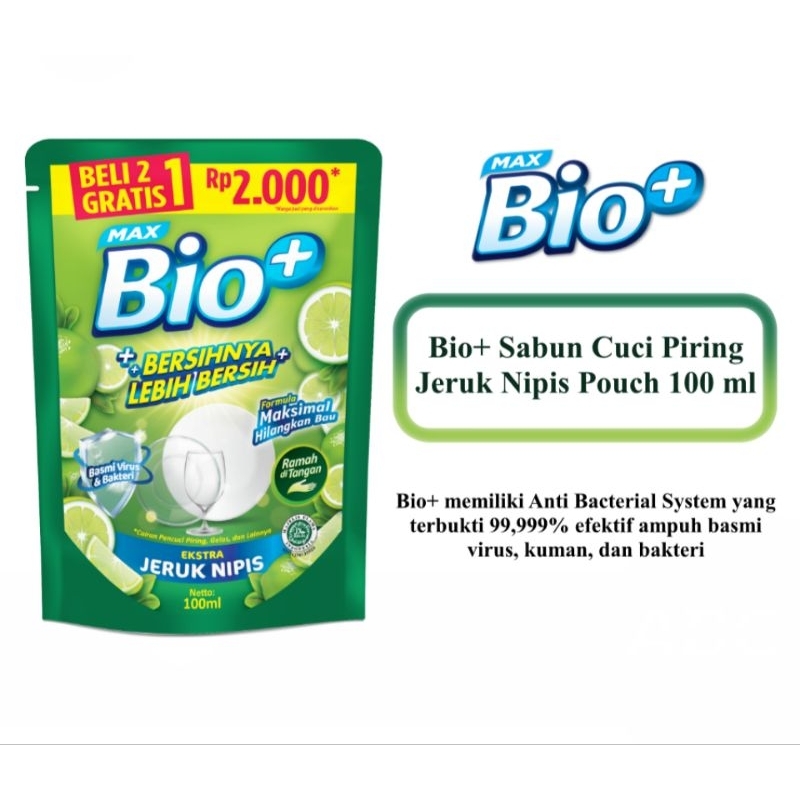 Jual BIO+ SABUN CUCI PIRING | Shopee Indonesia