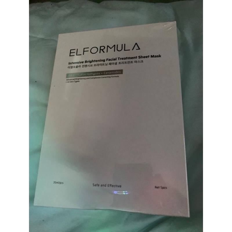Jual El Formula Sheetmask 5pcs | Shopee Indonesia