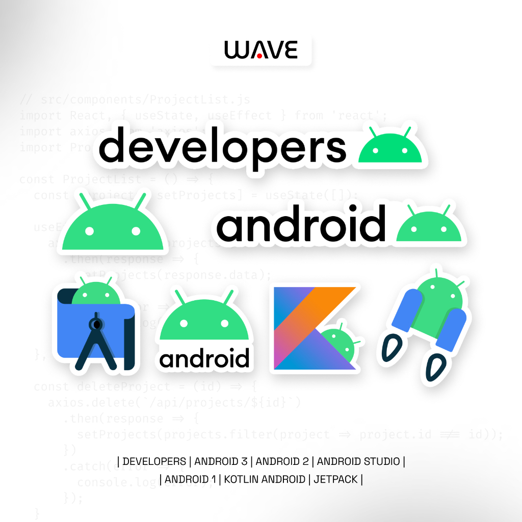 Jual Cutting Sticker Vinyl IT Programming Waterproof - Android Studio ...