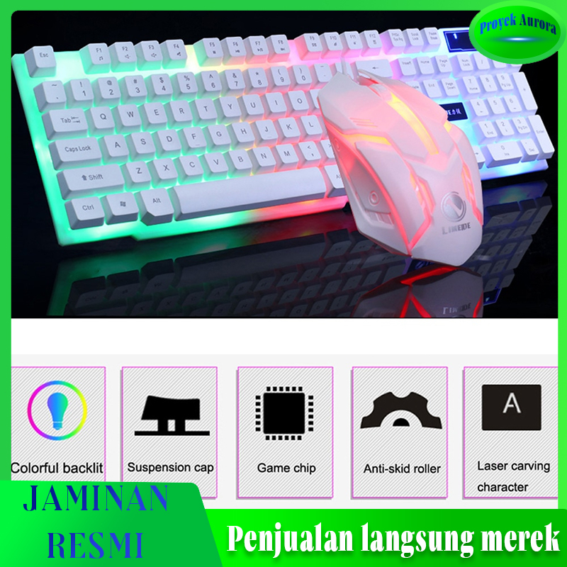 Jual (ada stok, dikirim dari jakarta)Waterproof Keyboard G21B Untuk PC ...