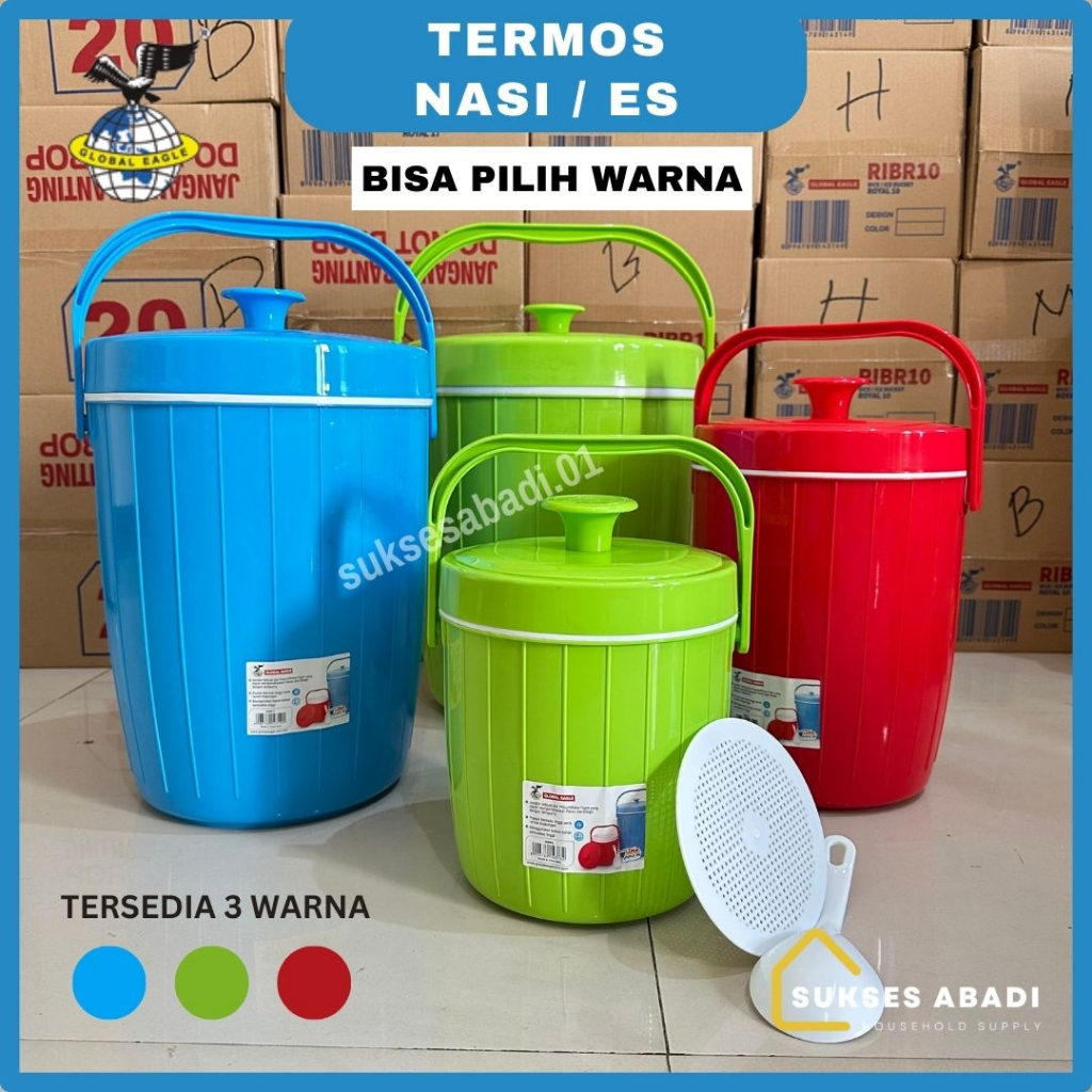 Jual TERMOS NASI 4 6 8 10 GLOBAL EAGLE / TERMOS ES GLOBAL EAGLE / RICE ...